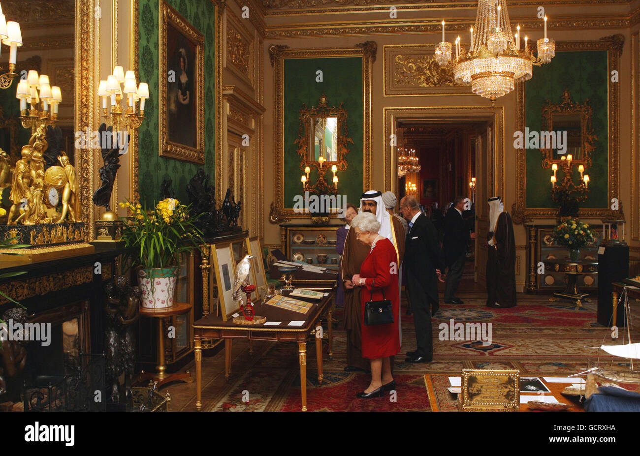 Emir of Qatar state visit Stock Photo - Alamy