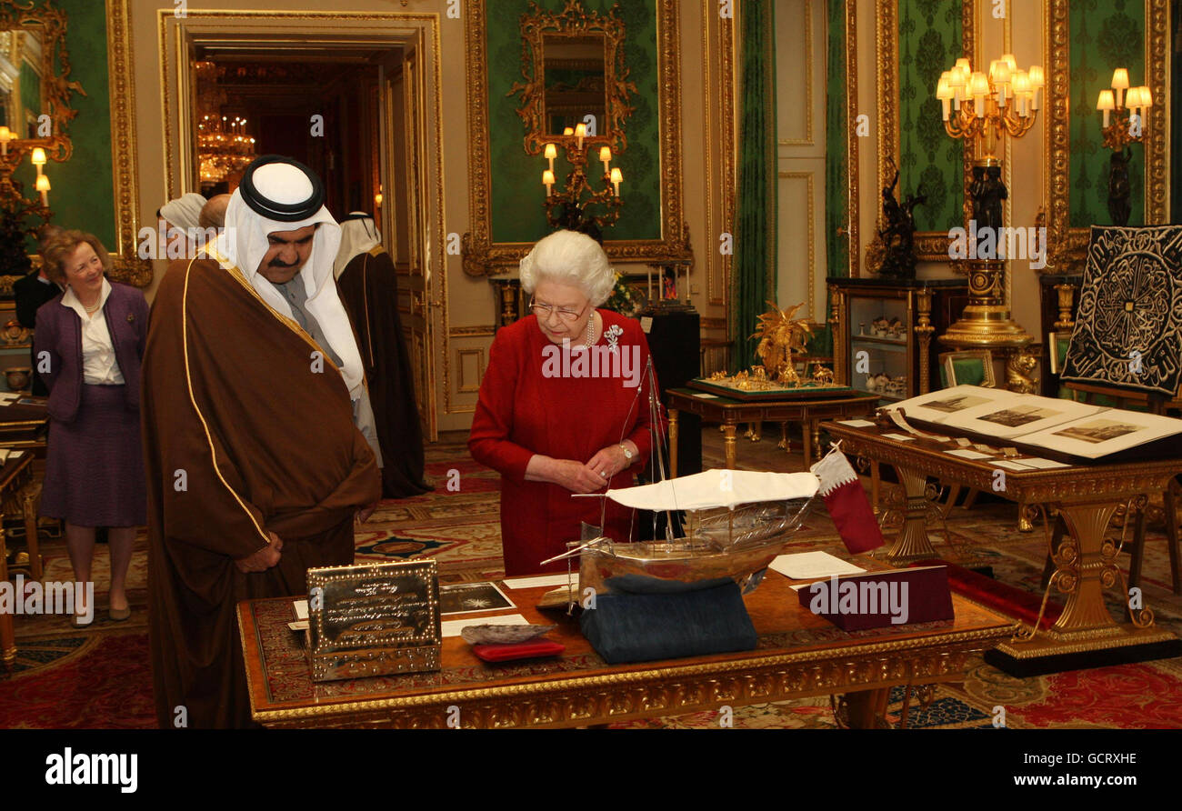 Emir of Qatar state visit Stock Photo - Alamy