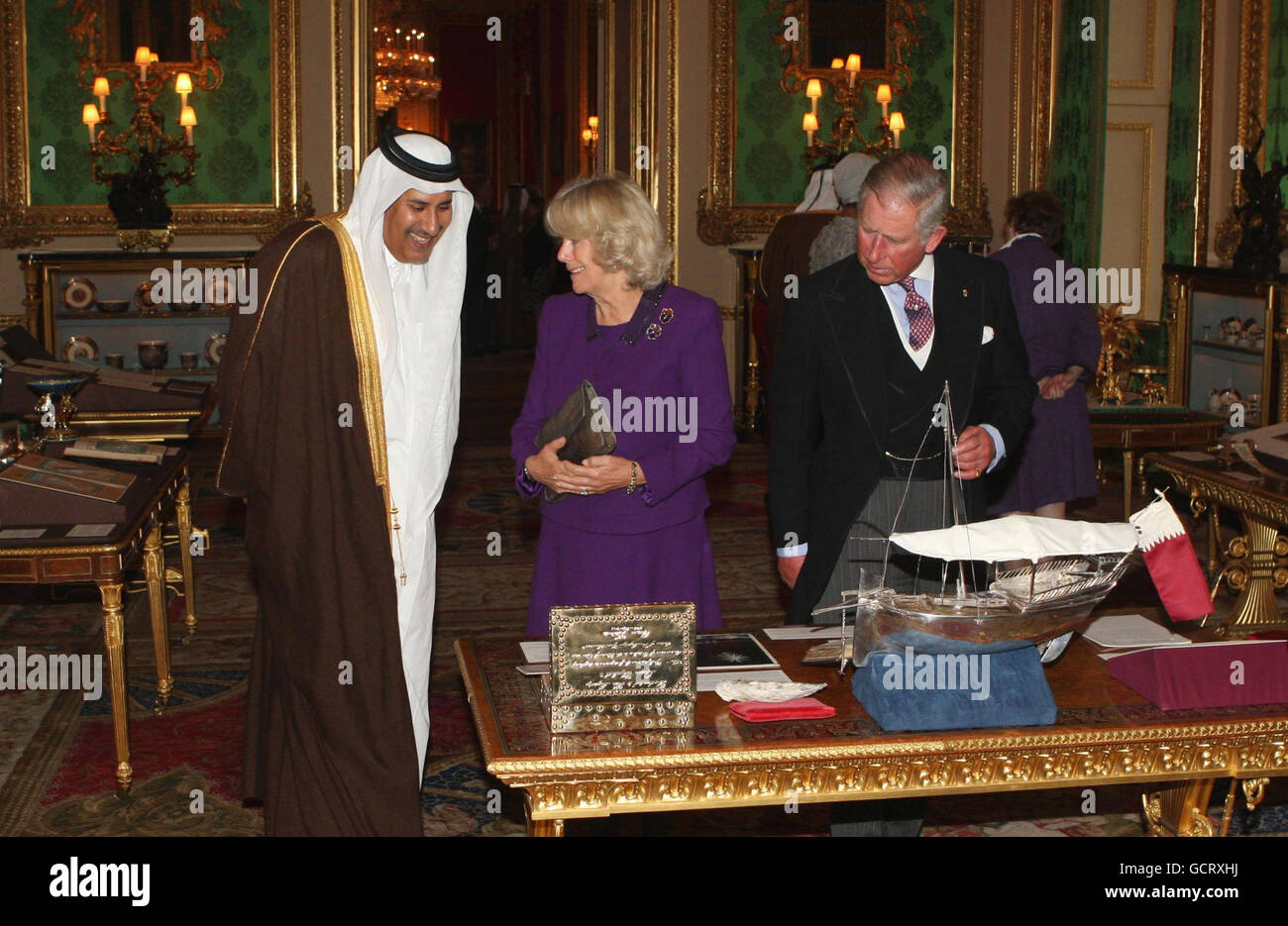 Emir of Qatar state visit Stock Photo - Alamy