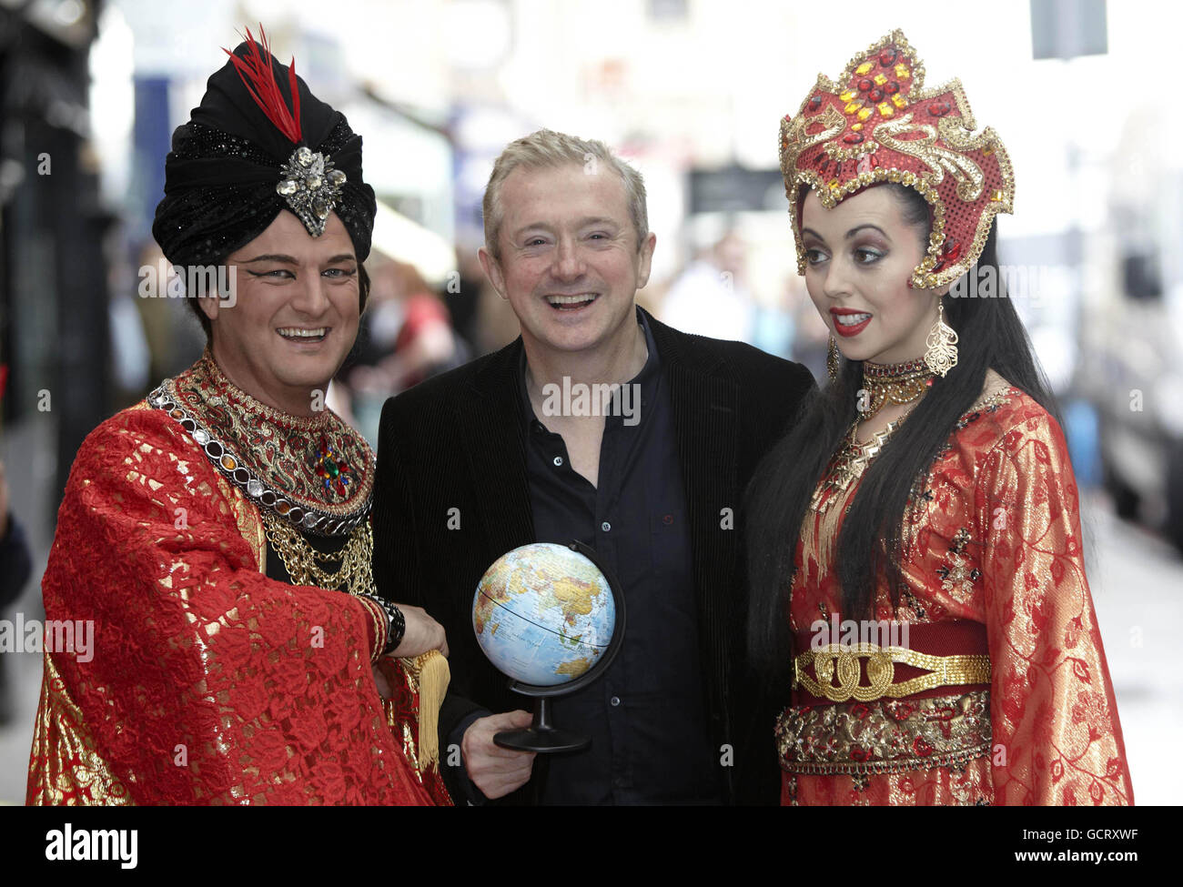 X Factor Judge Louis Walsh who plays the master of the world takes part ...