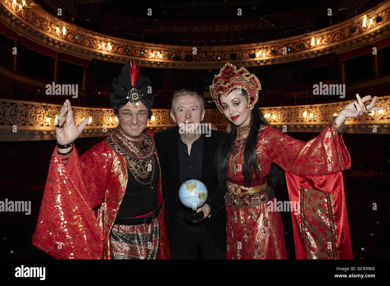 X Factor Judge Louis Walsh who plays the master of the world takes part ...