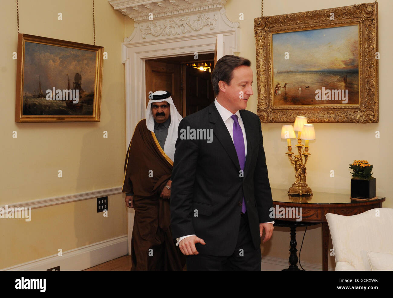 Emir of Qatar state visit Stock Photo - Alamy