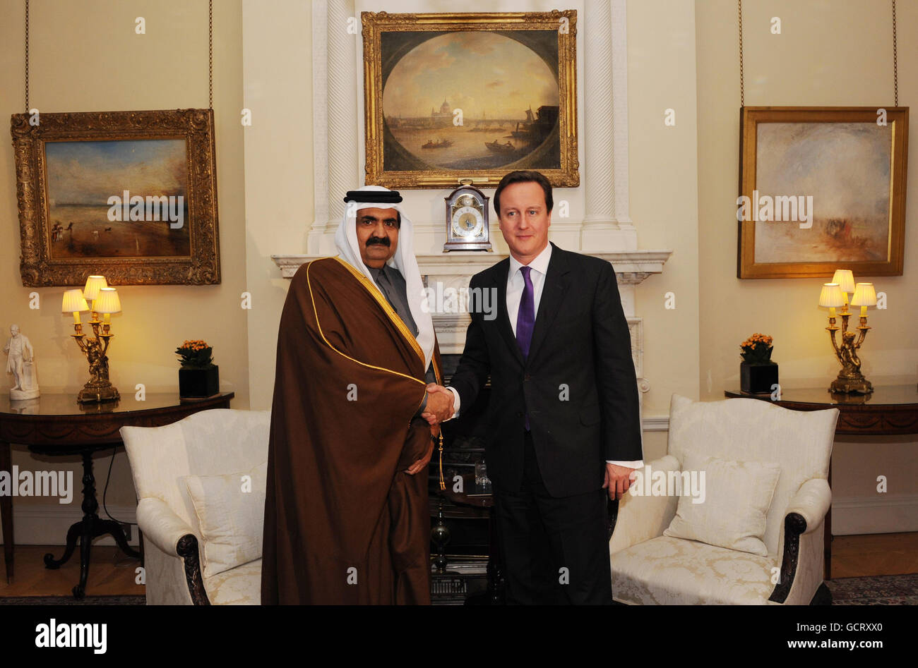 Emir of Qatar state visit Stock Photo - Alamy