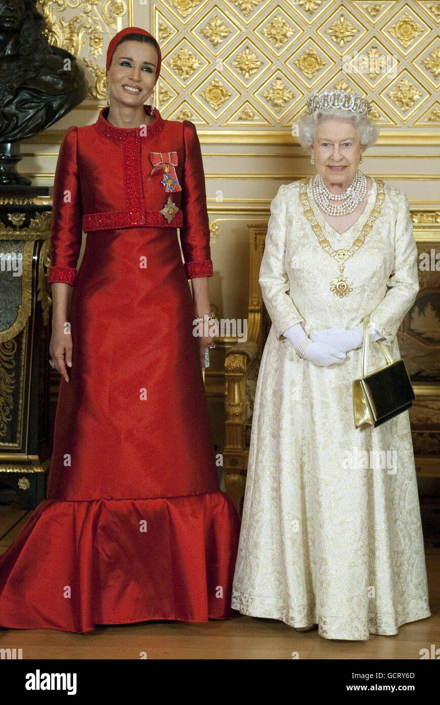 Emir of Qatar state visit Stock Photo - Alamy