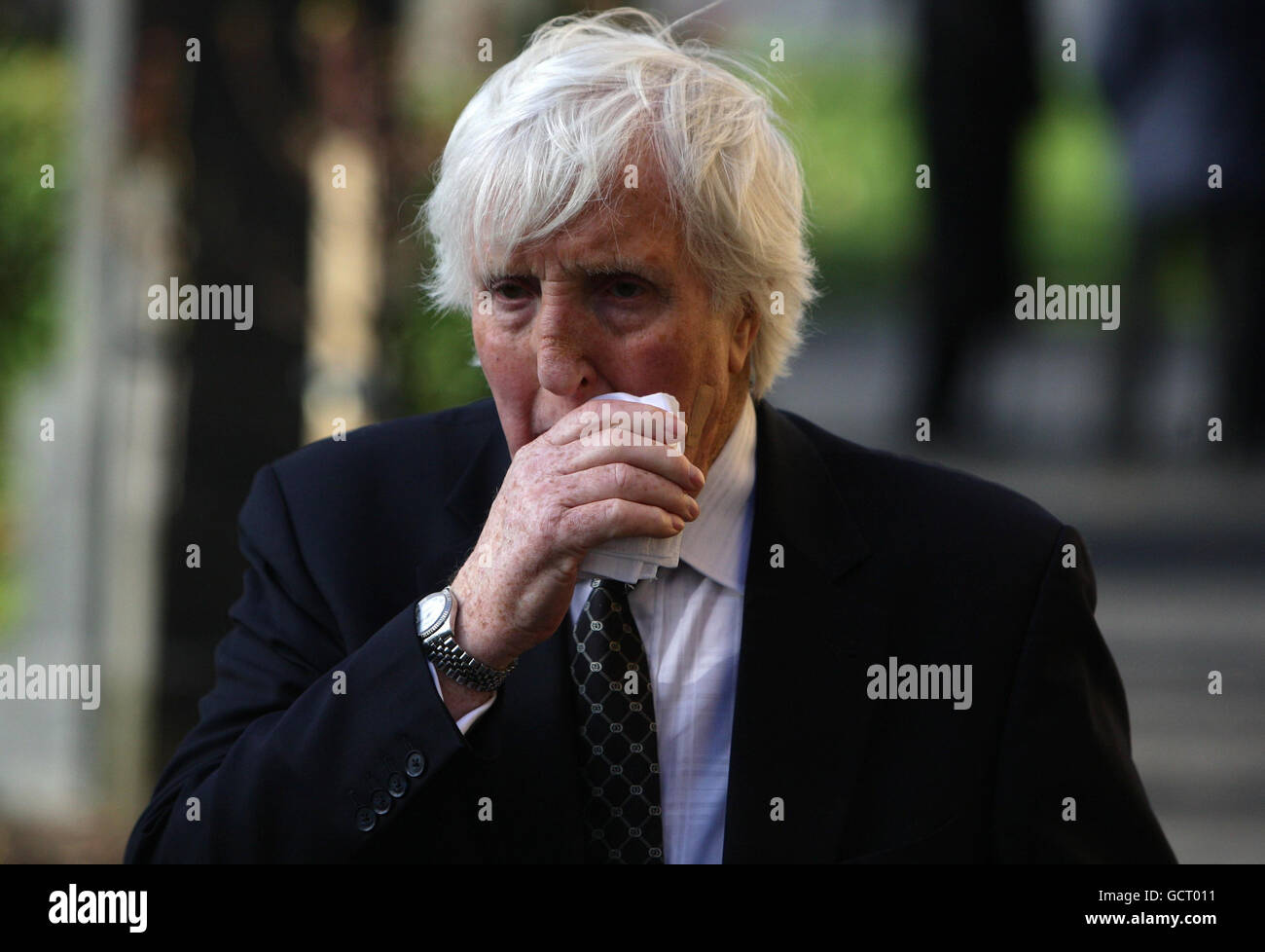 Malcolm Allison funeral Stock Photo - Alamy