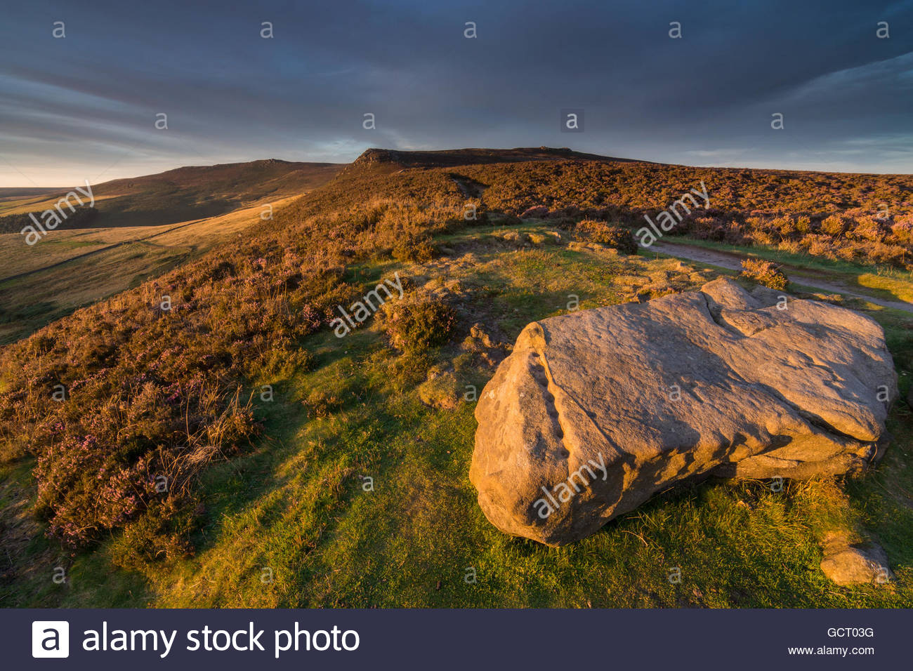 Derwent Edge Peak District Stock Photos & Derwent Edge Peak District ...