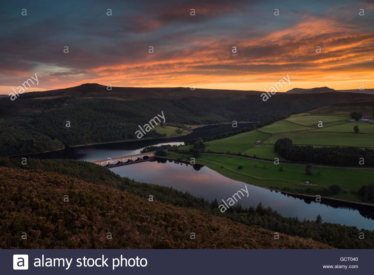 Derwent Reservoir Bridge Stock Photos & Derwent Reservoir Bridge Stock ...