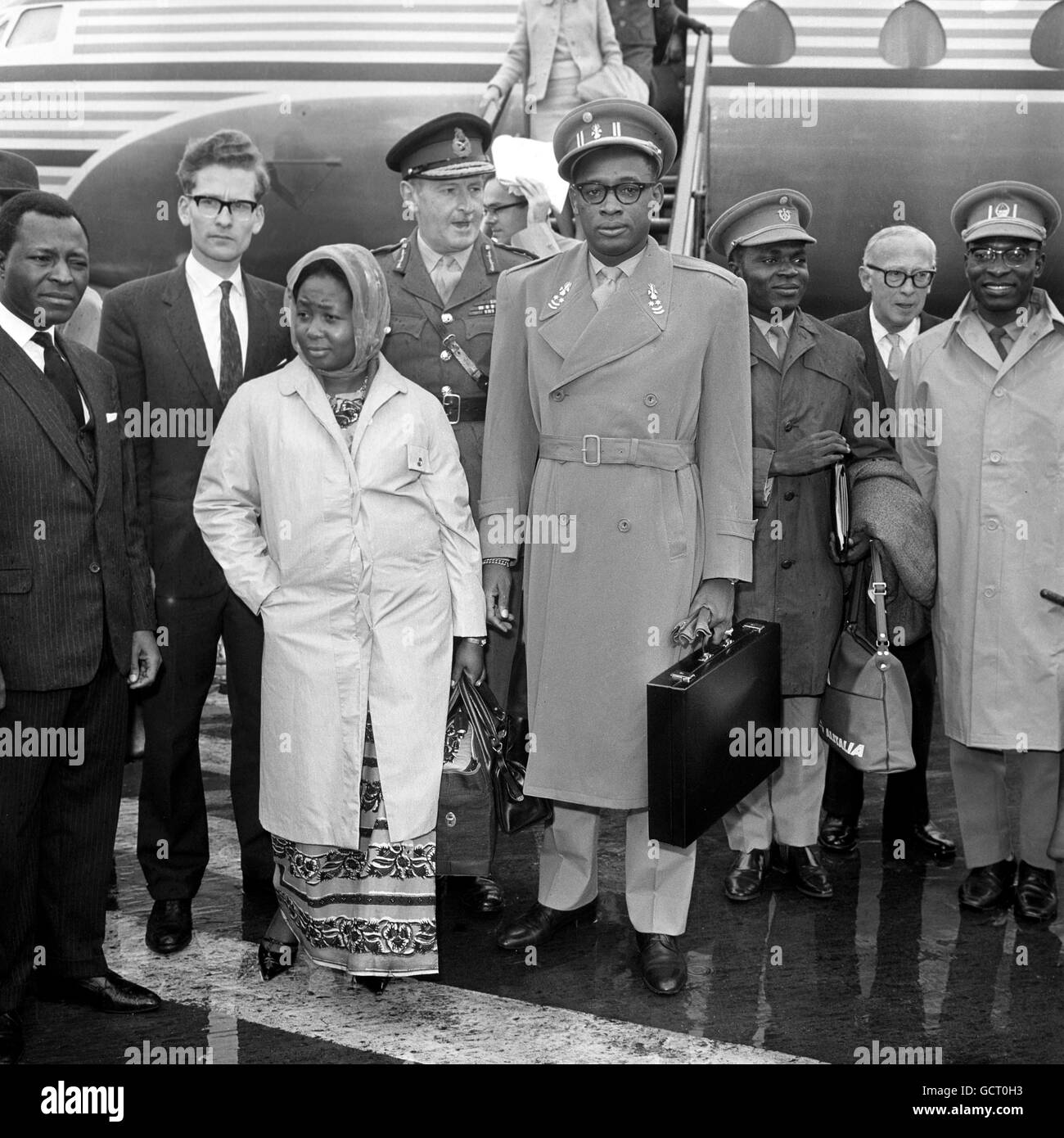 General Mobutu, Commander-in-Chief of the Congolese National Army, with ...
