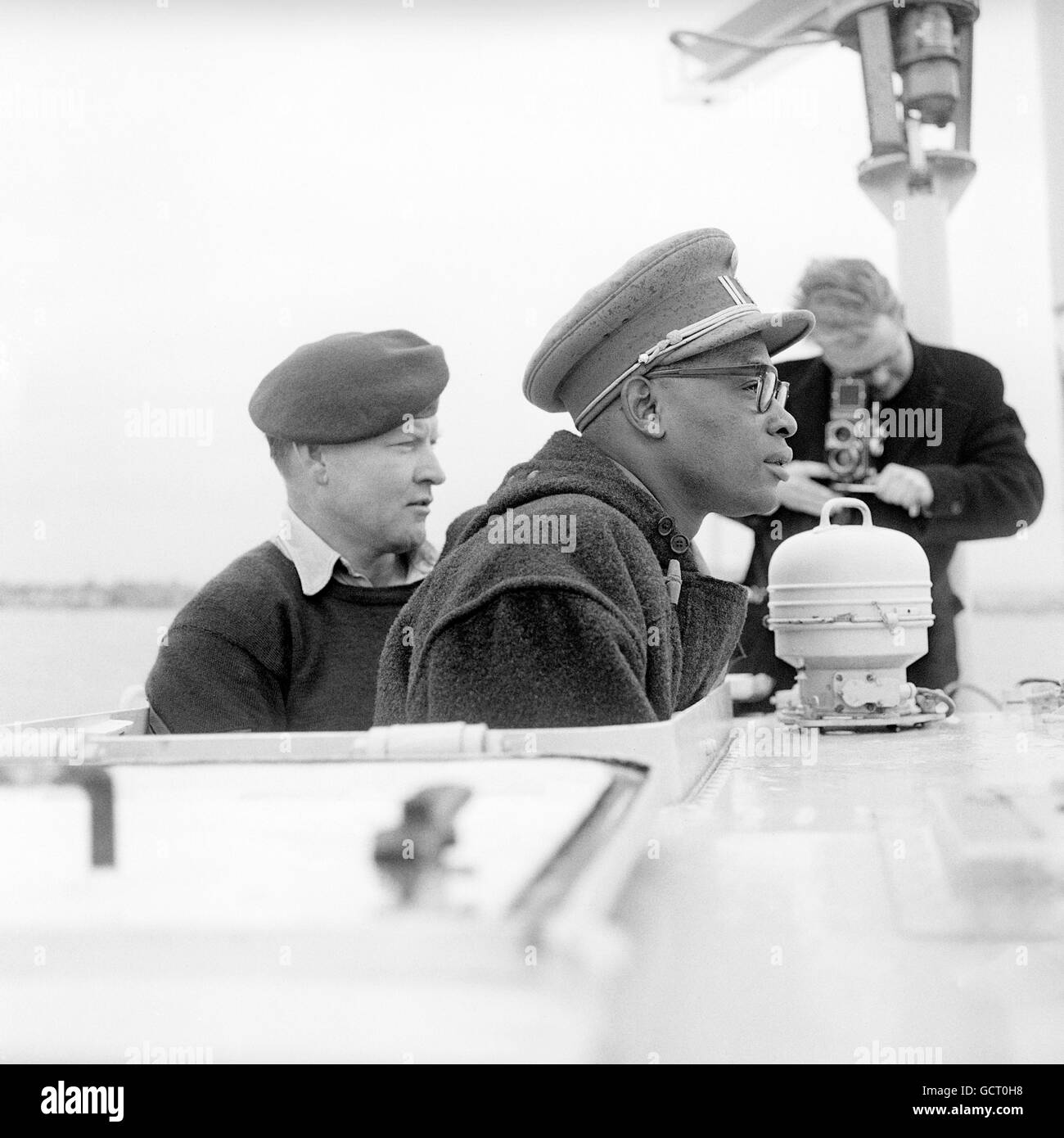 General Joseph-Desire Mobutu, Commander-in-Chief of the Congolese ...