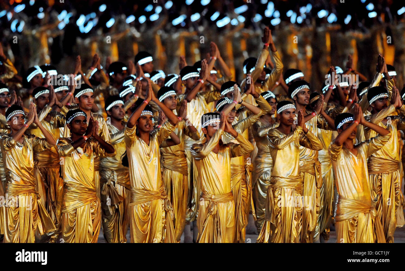 Sport - 2010 Commonwealth Games -Opening Ceremony - Delhi. Performers ...