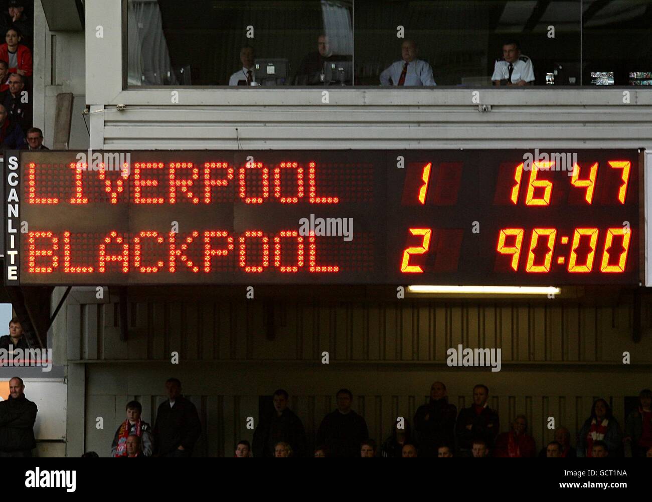 Soccer - Barclays Premier League - Liverpool v Blackpool - Anfield. A ...