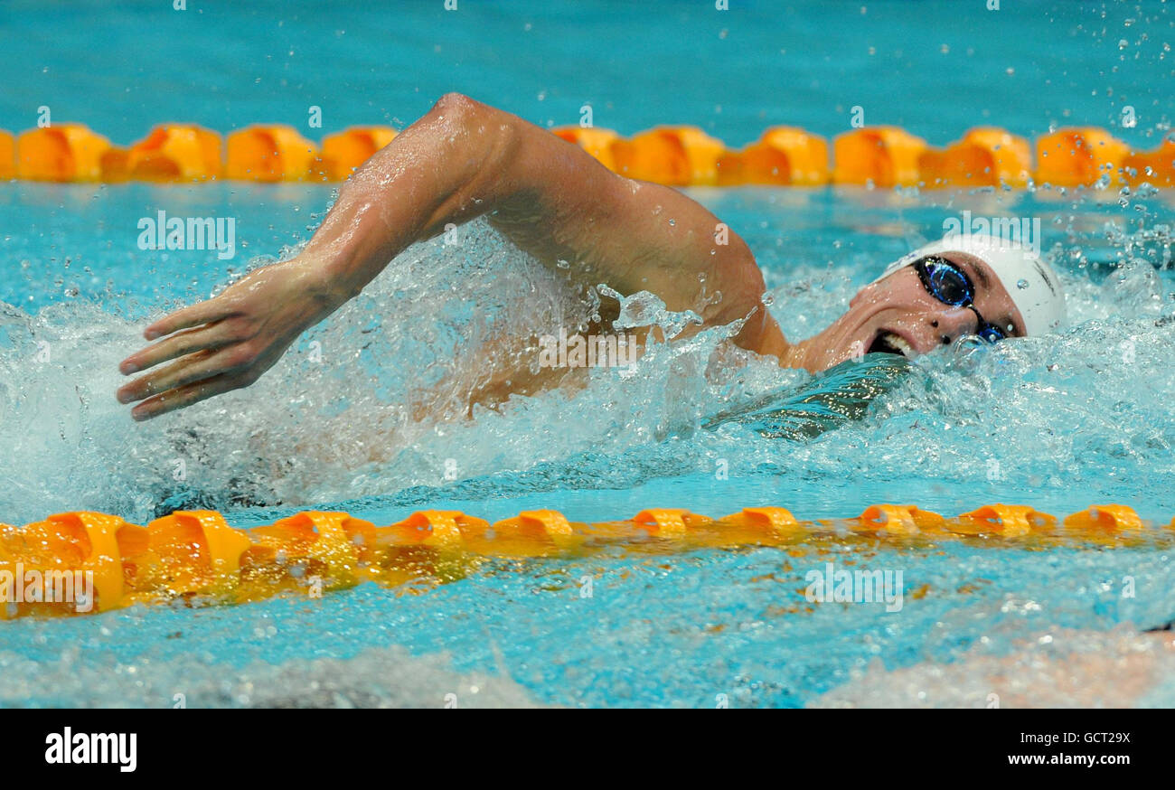Scotland's Robert Renwick in the Men's 400m Freestyle heat during the ...