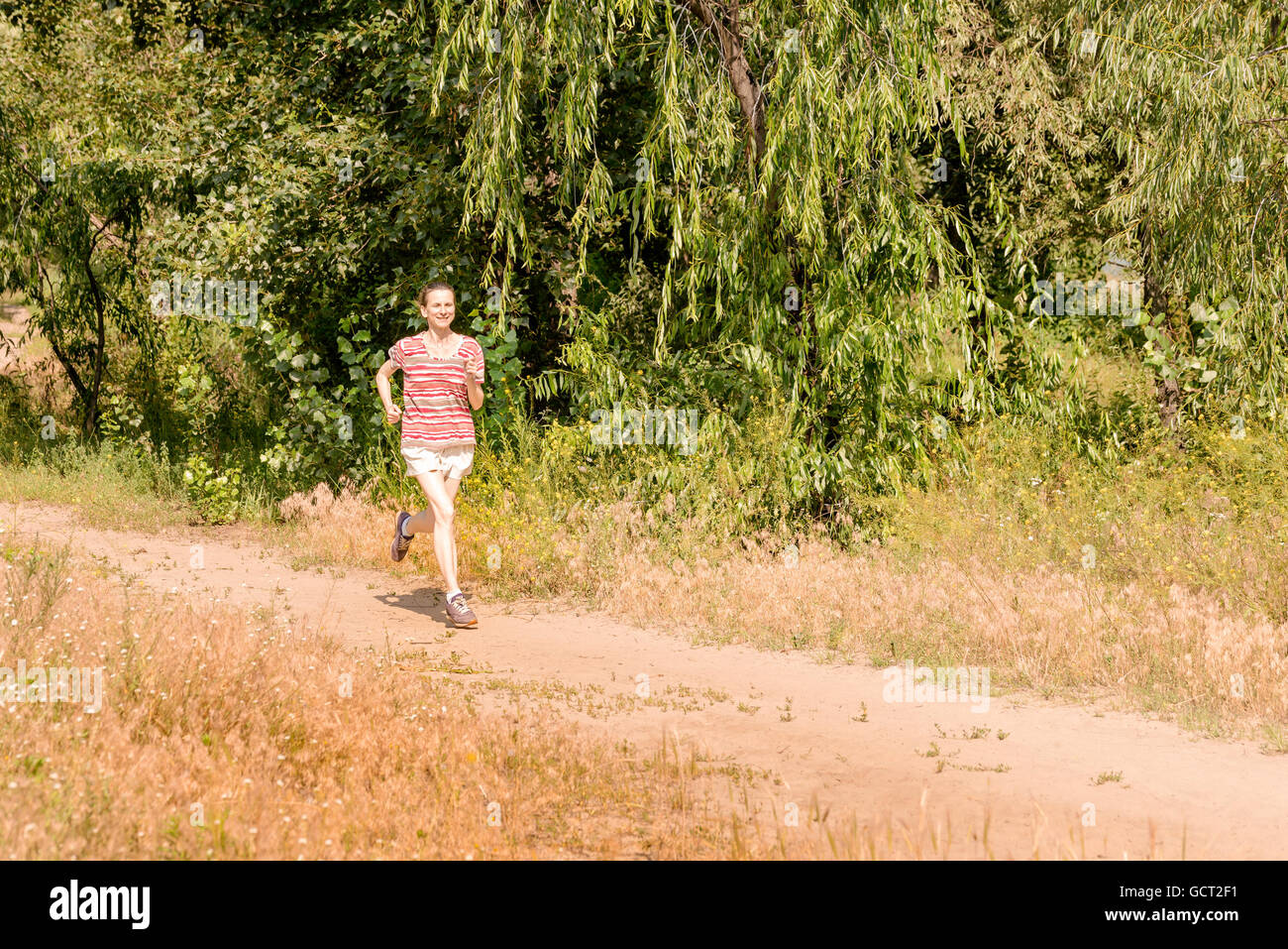 Running into the sun hi-res stock photography and images - Alamy