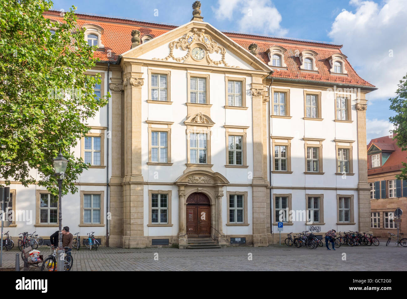 Stadtbibliothek Erlangen, Bavaria, Germany Stock Photo - Alamy
