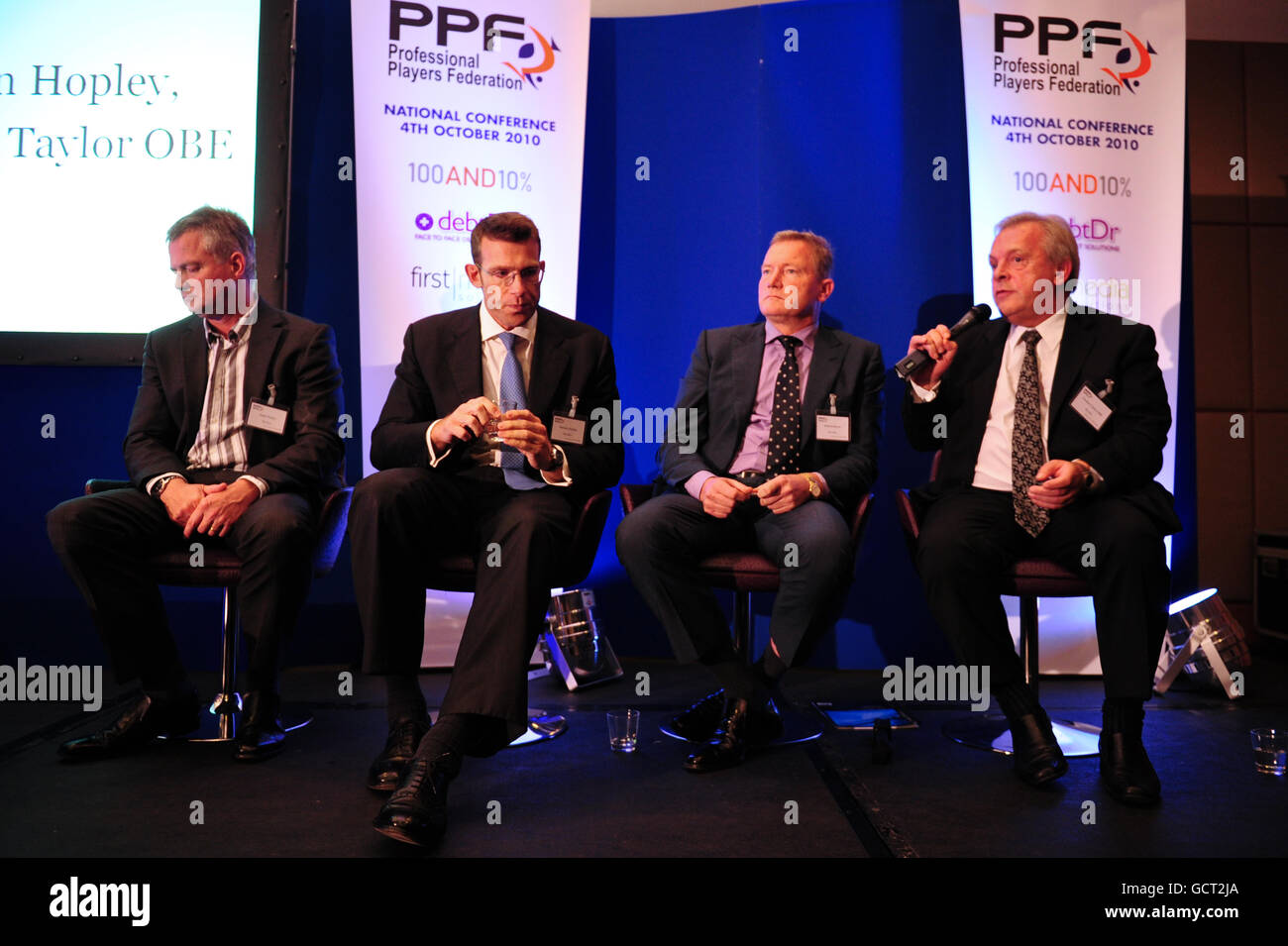 Left to right pca chief executive angus porter hi-res stock photography ...