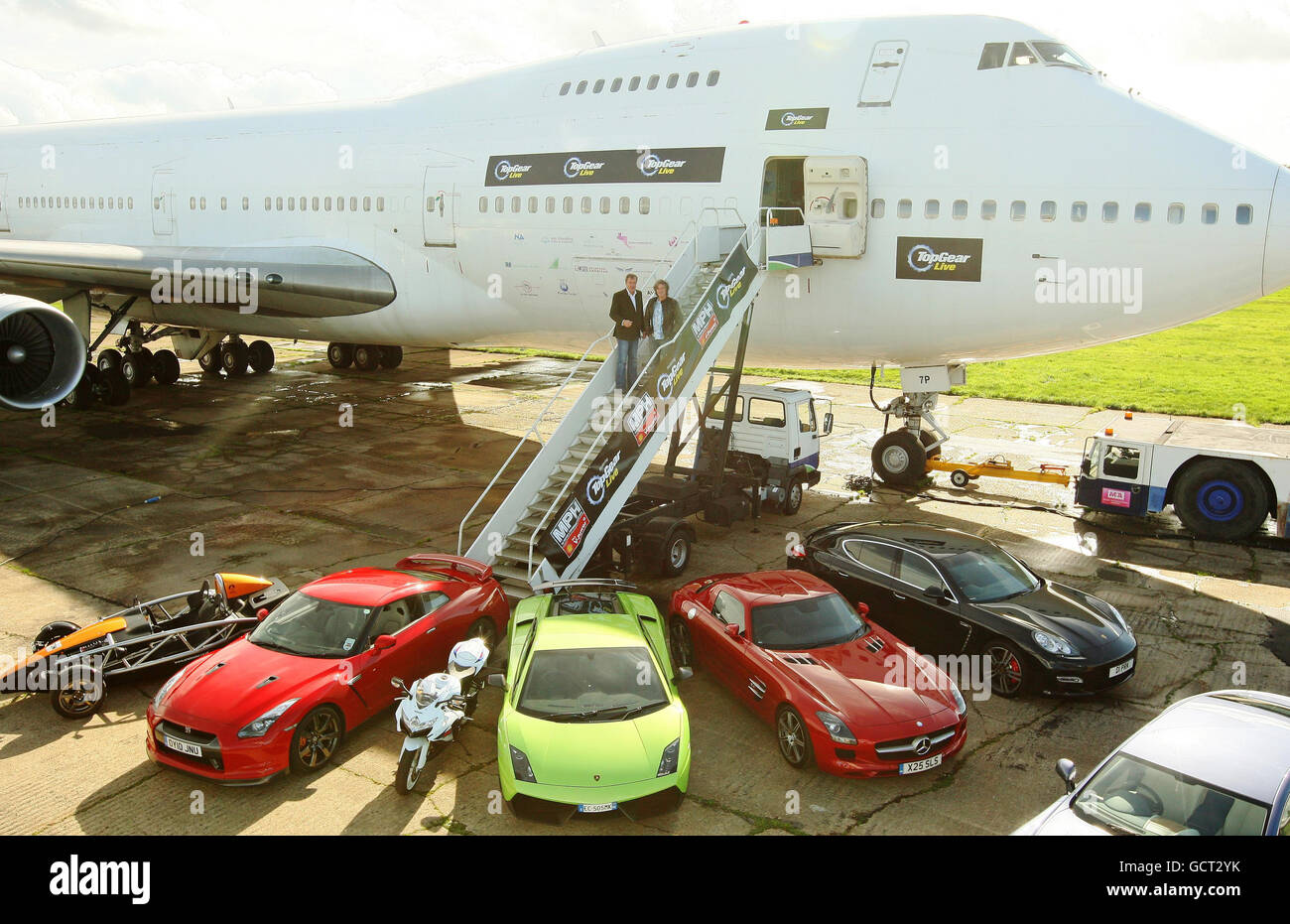 Top Gear Live World Tour launch Stock Photo - Alamy