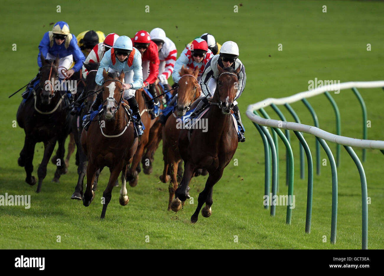 Horse Racing - Nottingham Racecourse Stock Photo - Alamy