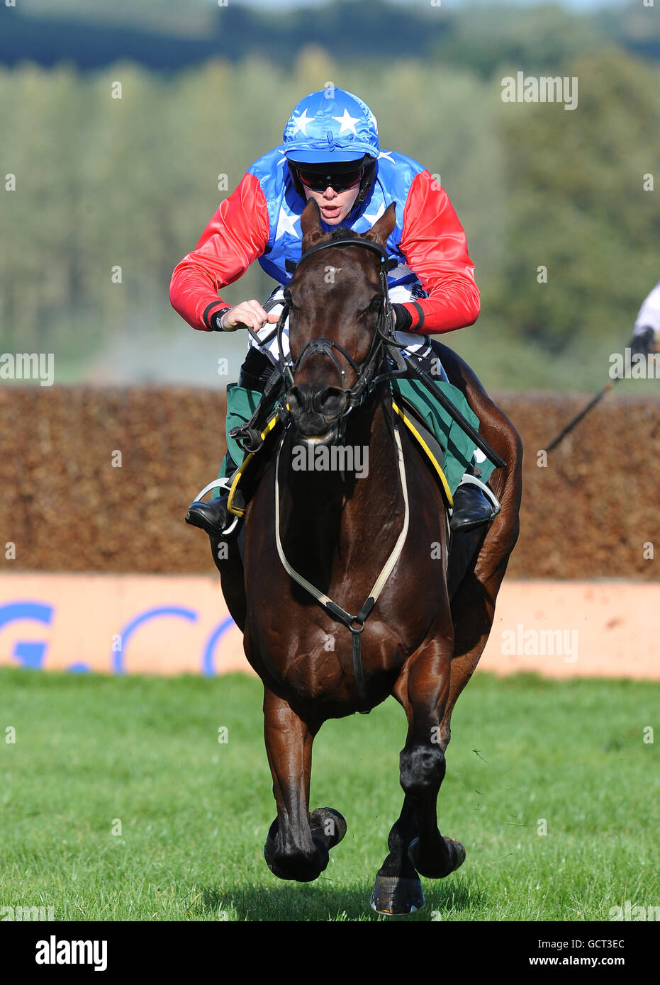 Horse Racing - Towcester Racecourse Stock Photo - Alamy