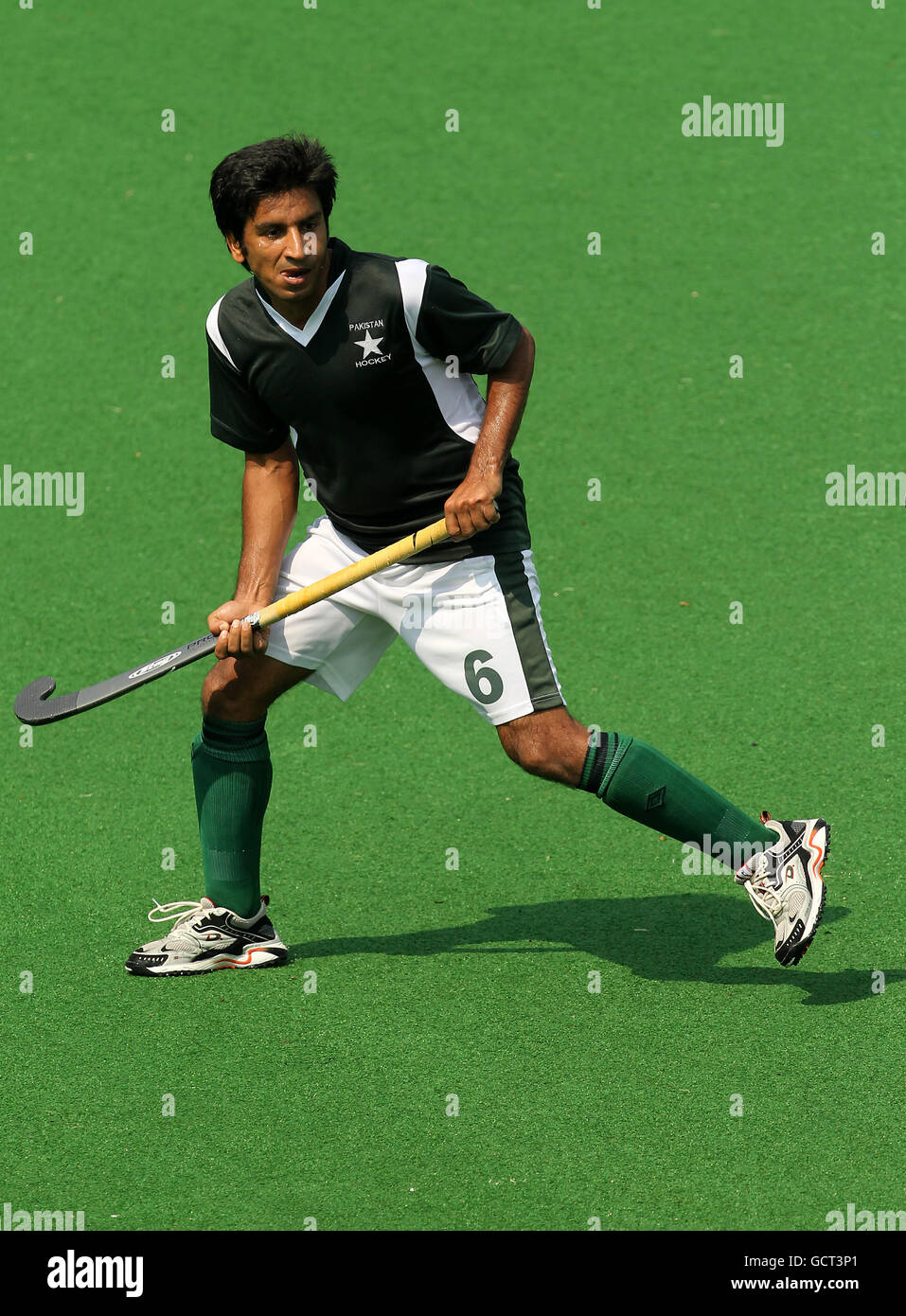 Pakistan's Waseem Ahmad in action against Scotland during day two of ...