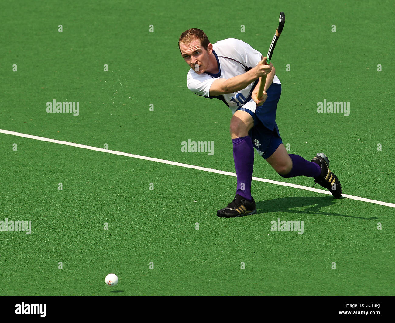 Scotland's Gordon McIntyre in action against Pakistan during day two of ...