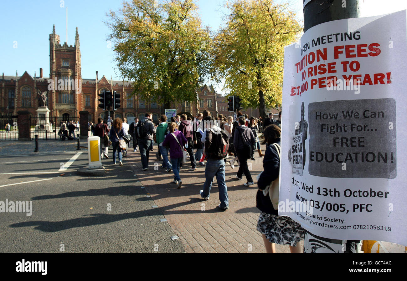 University fees review Stock Photo - Alamy