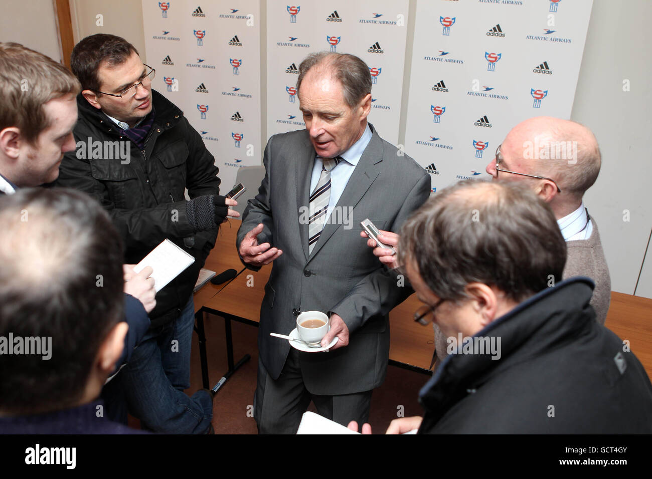 Soccer - UEFA Euro 2012 - Qualifying - Group C - Faroe Islands v ...