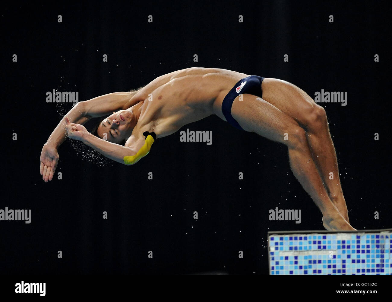 England diver Tom Daley in the 10m Platform Diving Preliminary round ...