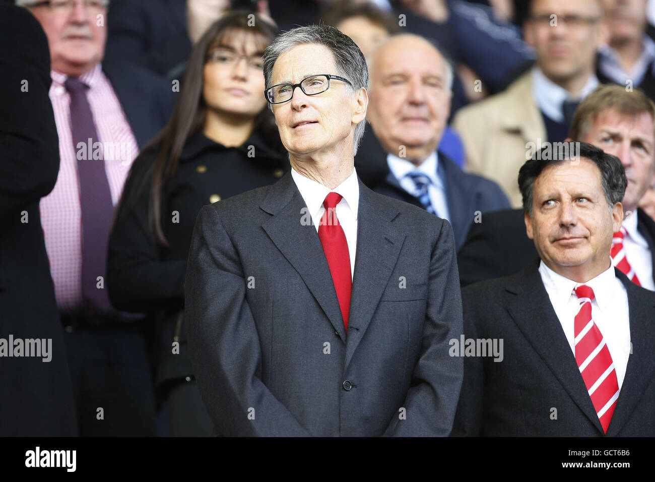 New owners of Liverpool FC John W Henry and Thomas Werner (right) in ...