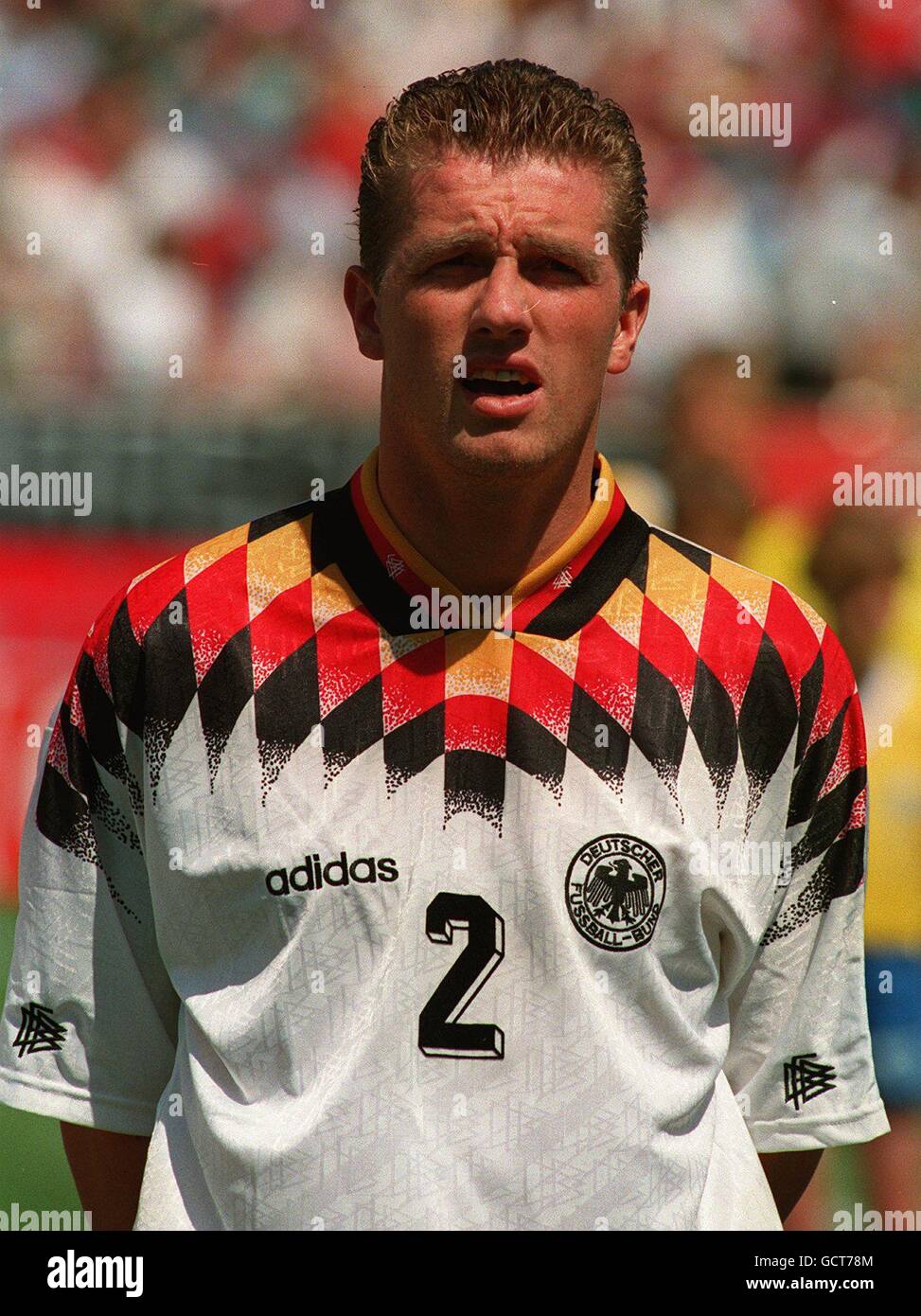 WORLD CUP SOCCER. Thomas Strunz, Germany ****** portrait Stock Photo ...