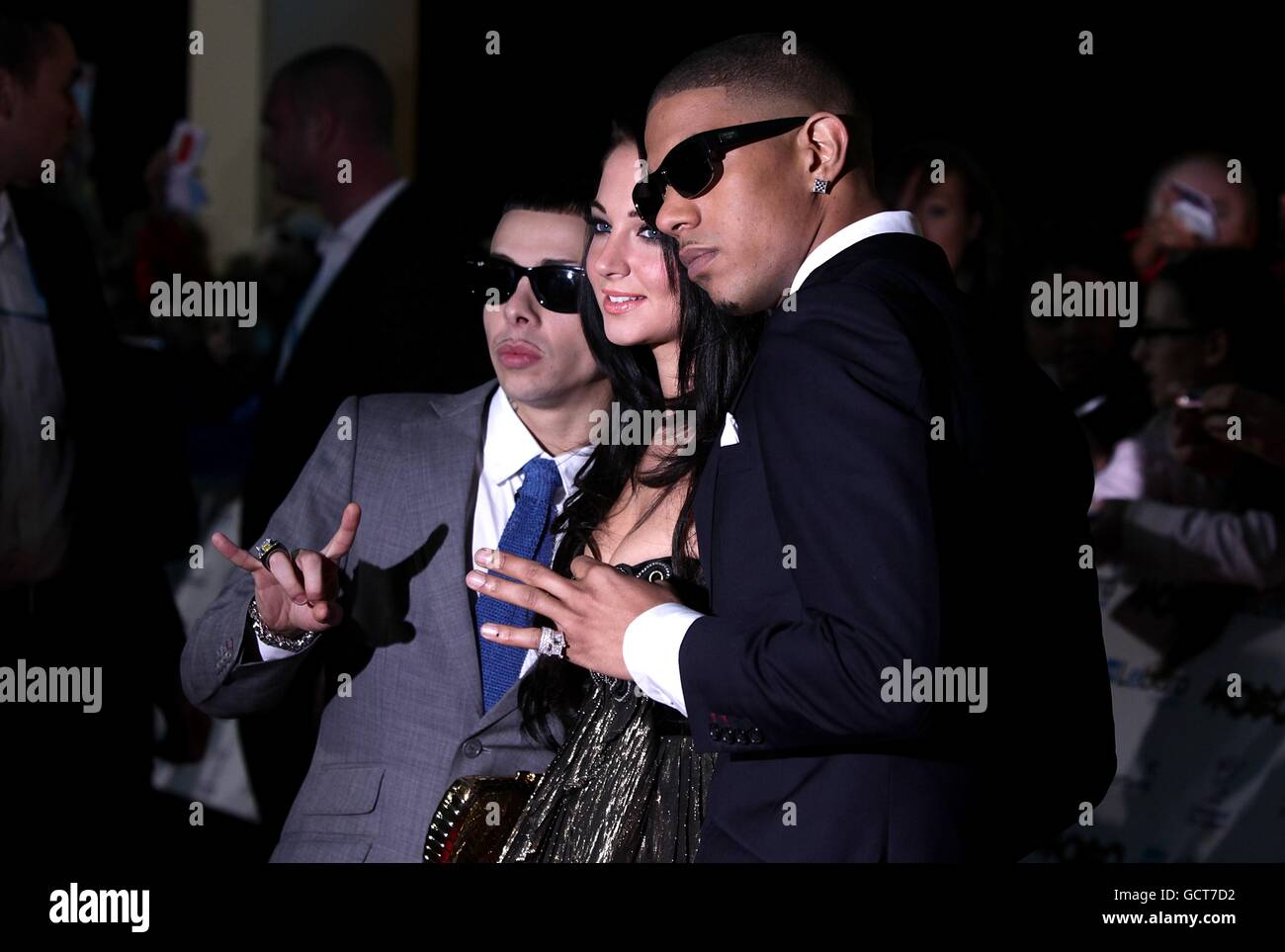 (left to right) Dino 'Dappy' Contostavlos, Tula 'Tulisa' Contostavlos ...