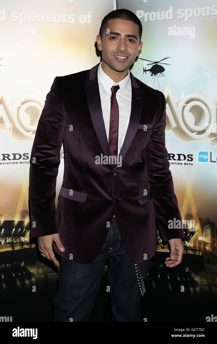 Jay Sean arriving for the 2010 Mobo Awards, at the Echo Arena, Monarchs ...