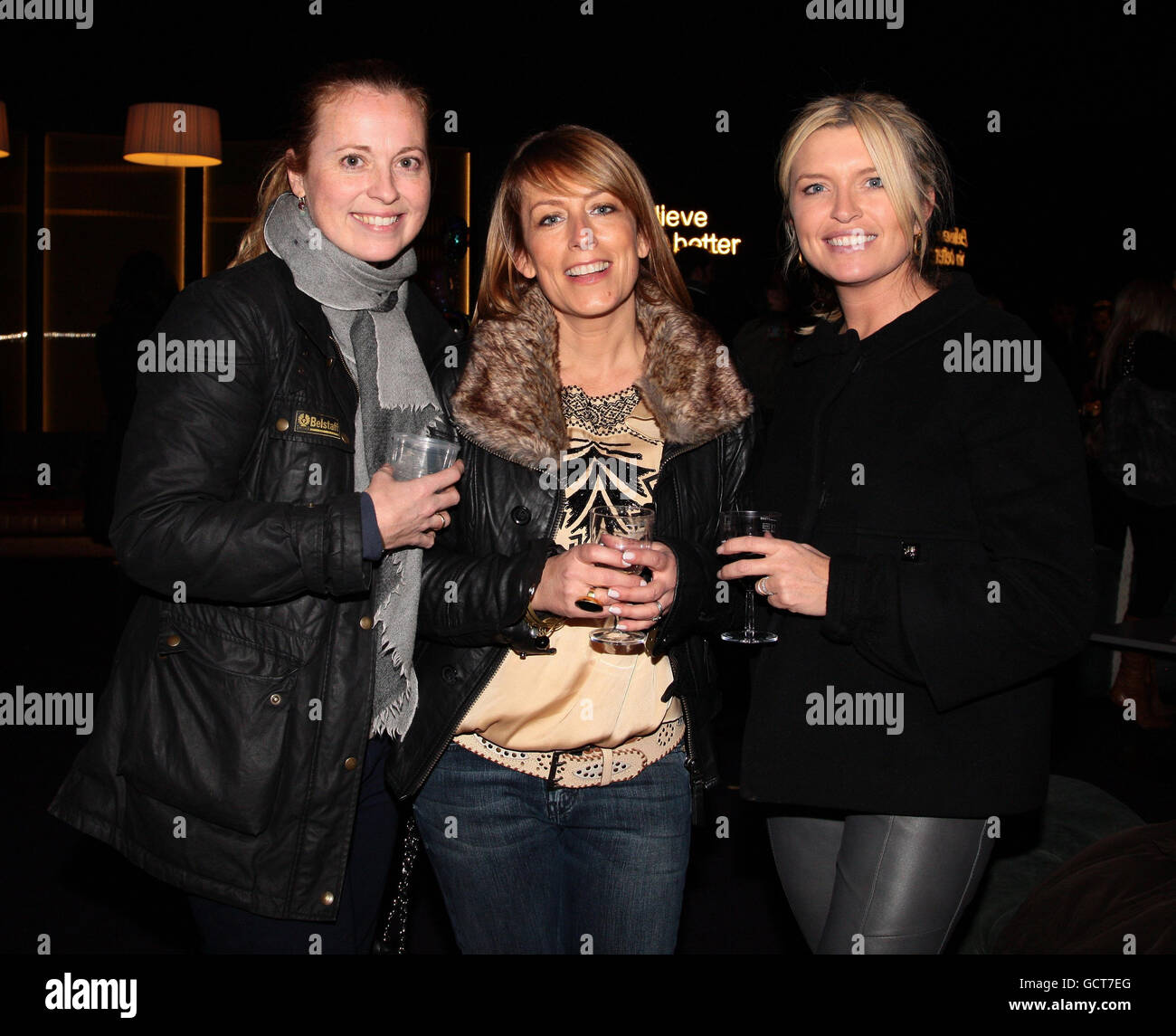 (left to right) Daisy Donovan, Fay Ripley and Tina Hobley at the launch ...