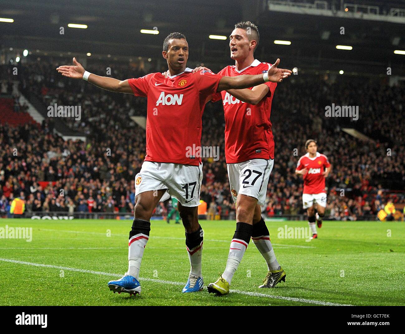 Federico macheda manchester united goal hi-res stock photography and ...