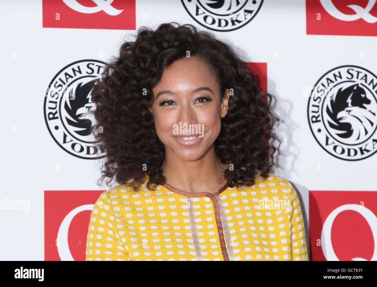Corinne bailey rae arriving for the q awards hi-res stock photography ...