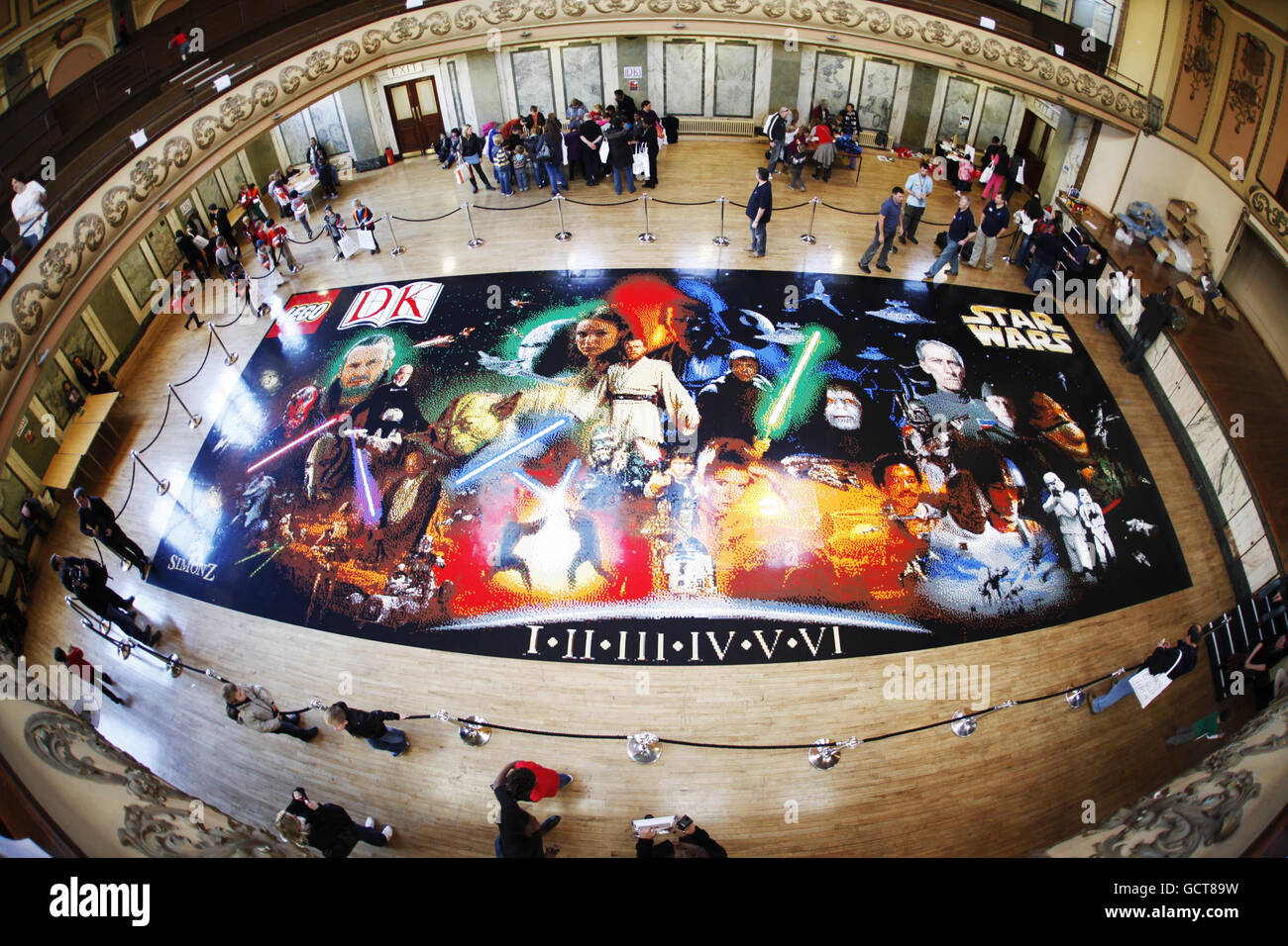 World record lego mosaic hi-res stock photography and images - Alamy