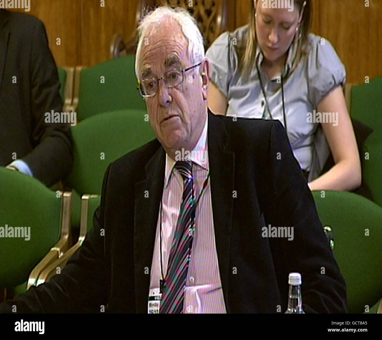 Professor Stephen Nickell CBE appears in front of the Tresaury ...