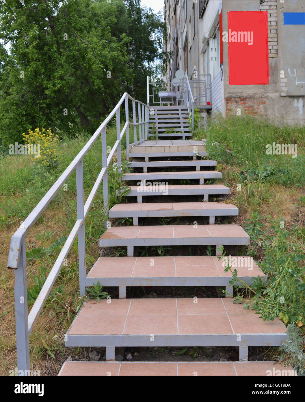 Shop stairs hi-res stock photography and images - Alamy