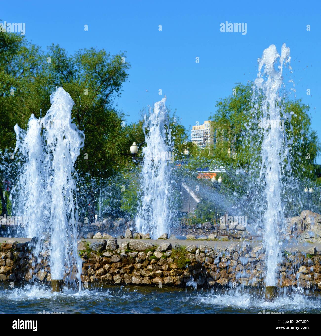 Fountain of rocks hi-res stock photography and images - Alamy