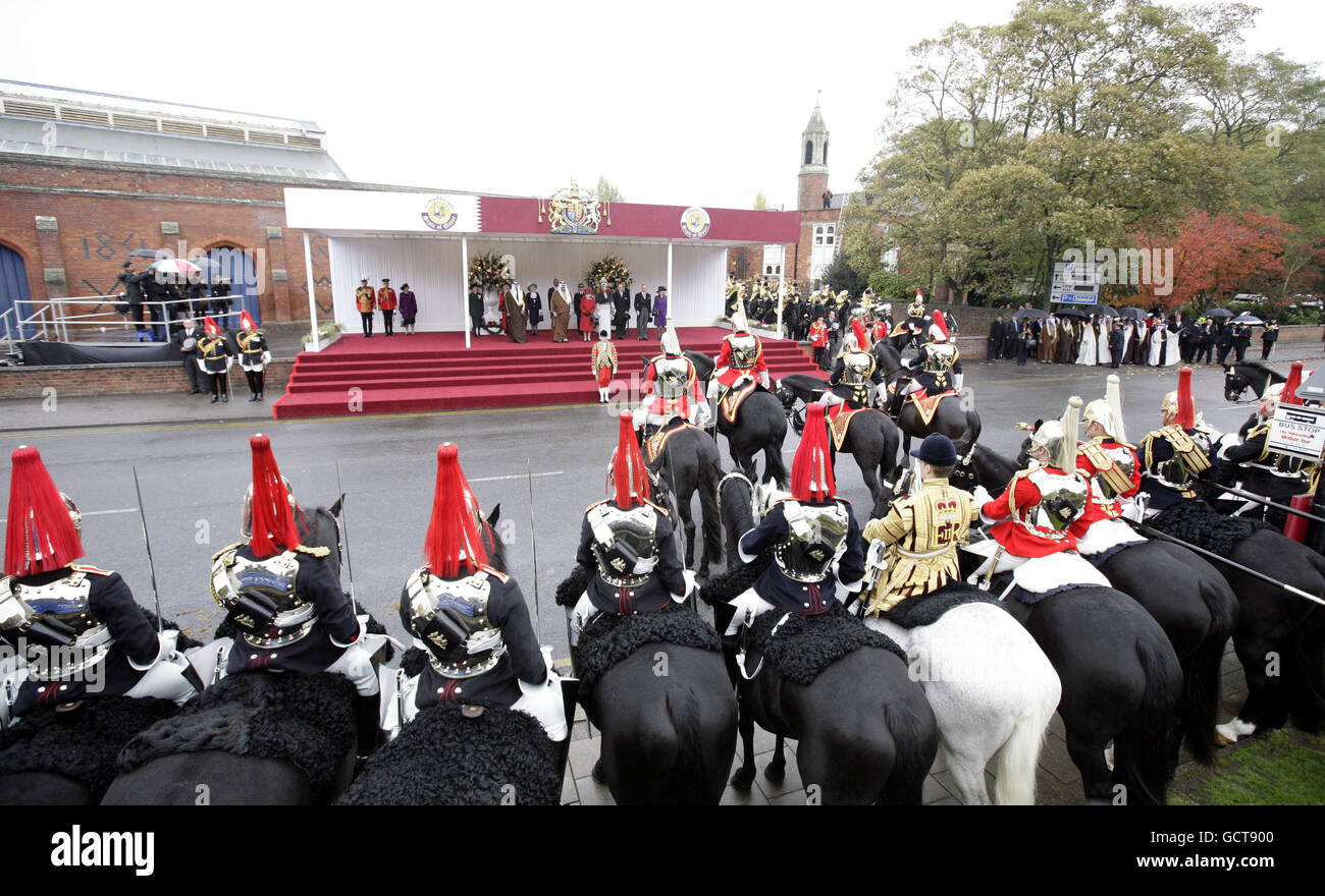 Emir of Qatar state visit Stock Photo - Alamy
