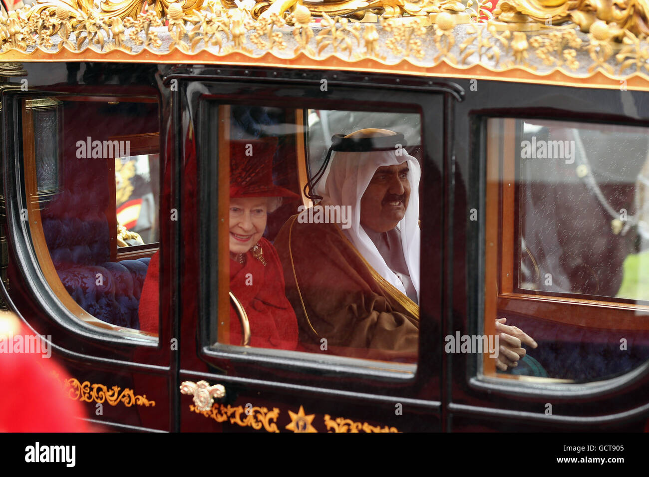 Emir of Qatar state visit Stock Photo - Alamy