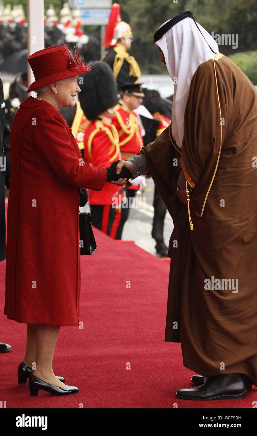 Emir of Qatar state visit Stock Photo - Alamy