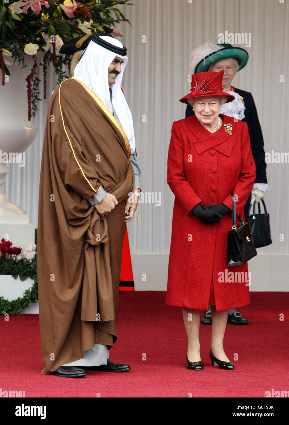 Emir of Qatar state visit Stock Photo - Alamy