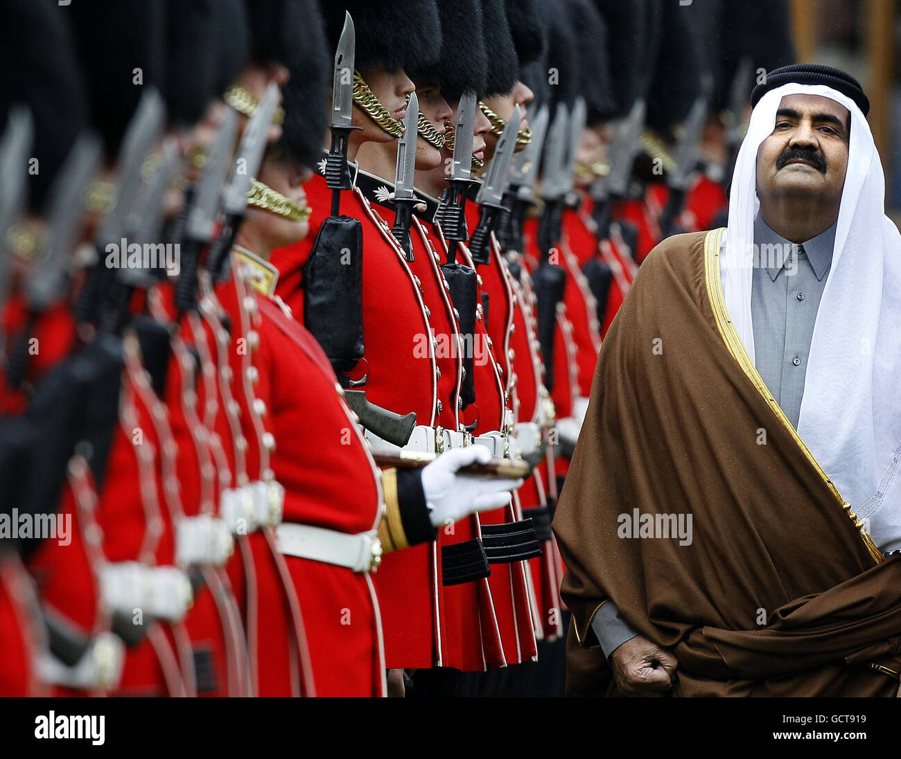 Emir of Qatar state visit Stock Photo - Alamy