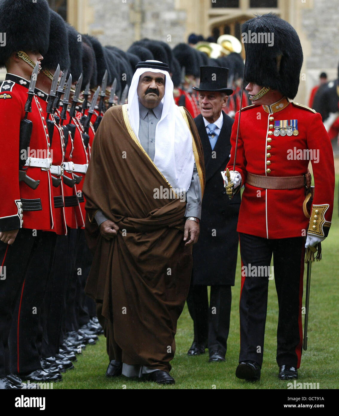 Emir of Qatar state visit Stock Photo - Alamy