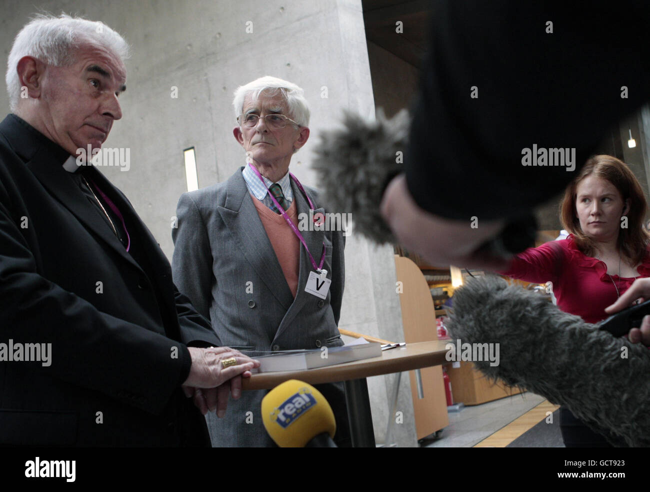 Dr Jim Swire arrives with Cardinal Keith O'Brien at the Scottish ...
