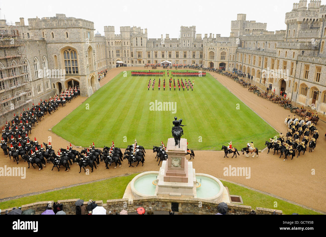 Emir of Qatar state visit Stock Photo - Alamy