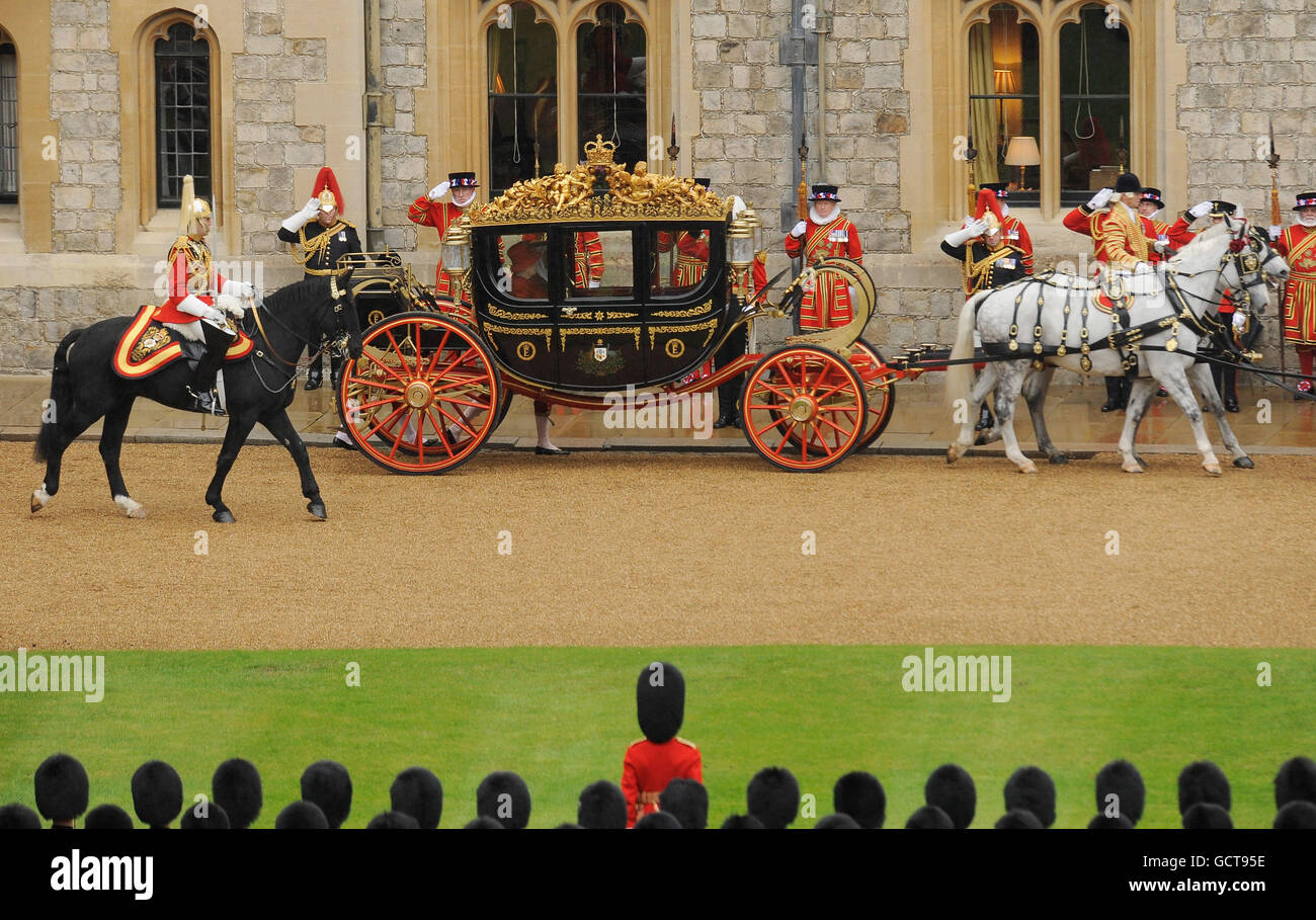 Emir of Qatar state visit Stock Photo - Alamy