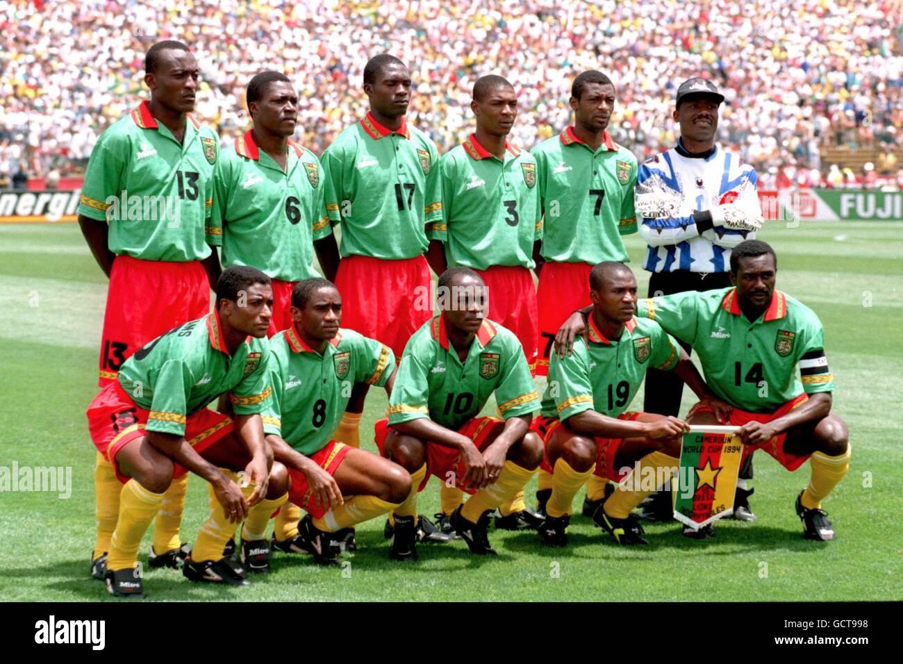 Soccer - FIFA World Cup USA 94 - Group B - Brazil v Cameroon - Stanford ...