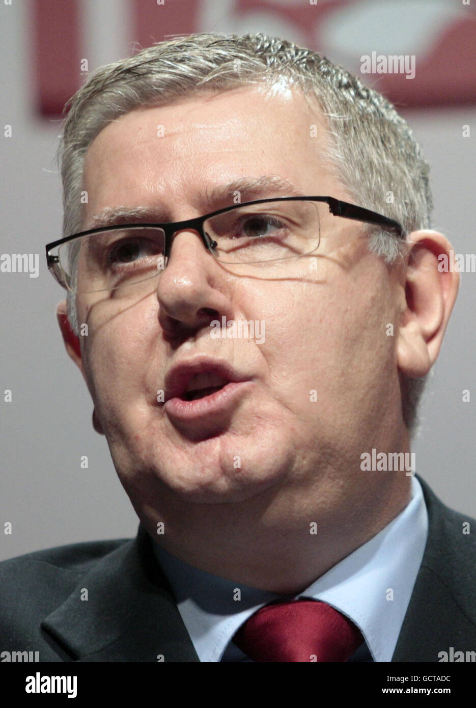 Andy Kerr MSP Shadow Cabinet Secretary for Finance gives an address to ...