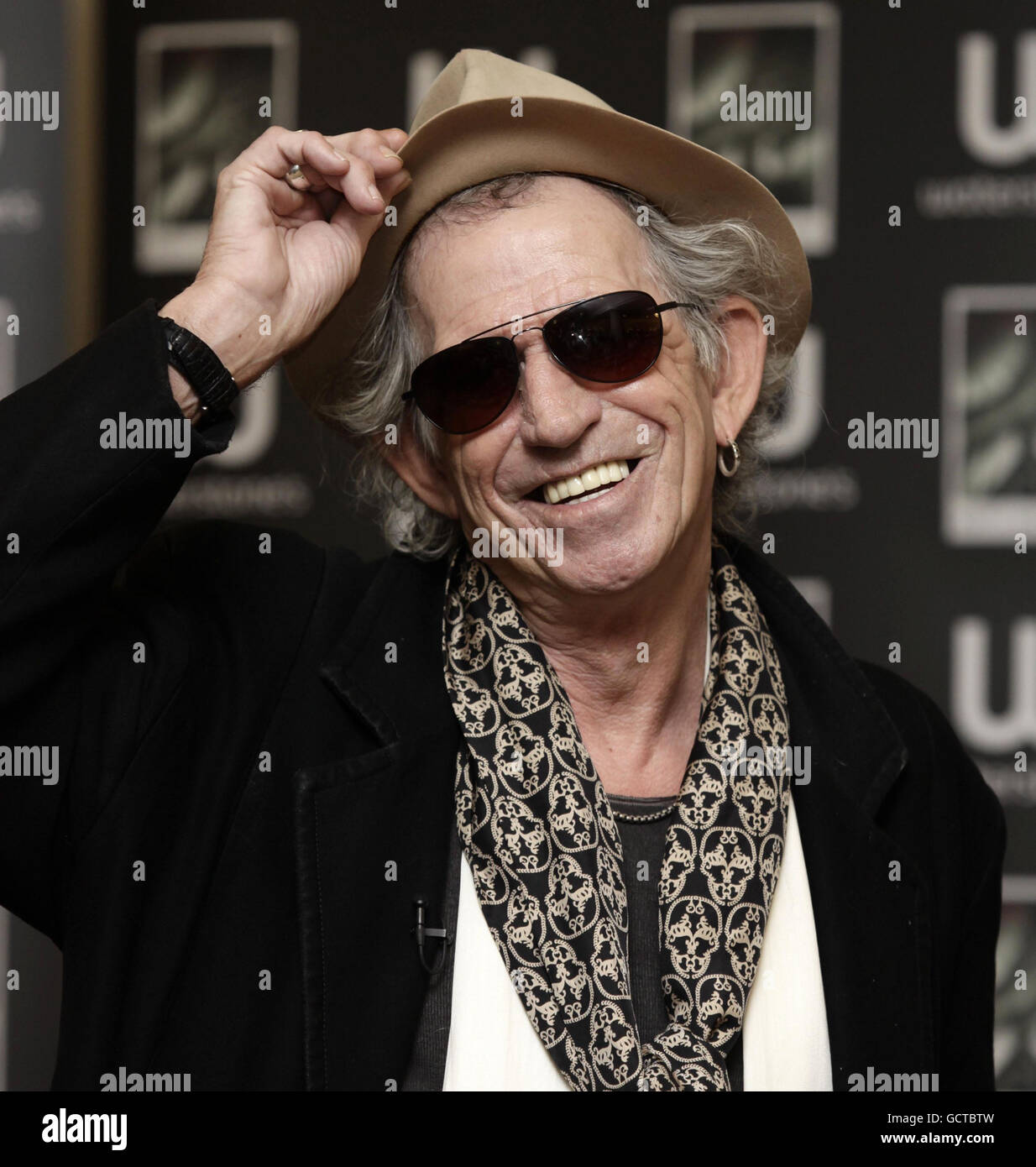 Keith Richards book signing - London Stock Photo - Alamy